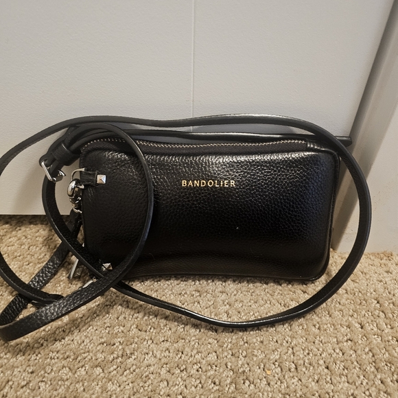 Bandolier | Bags | Bandolier Expanded Pouch Black Leather | Poshmark